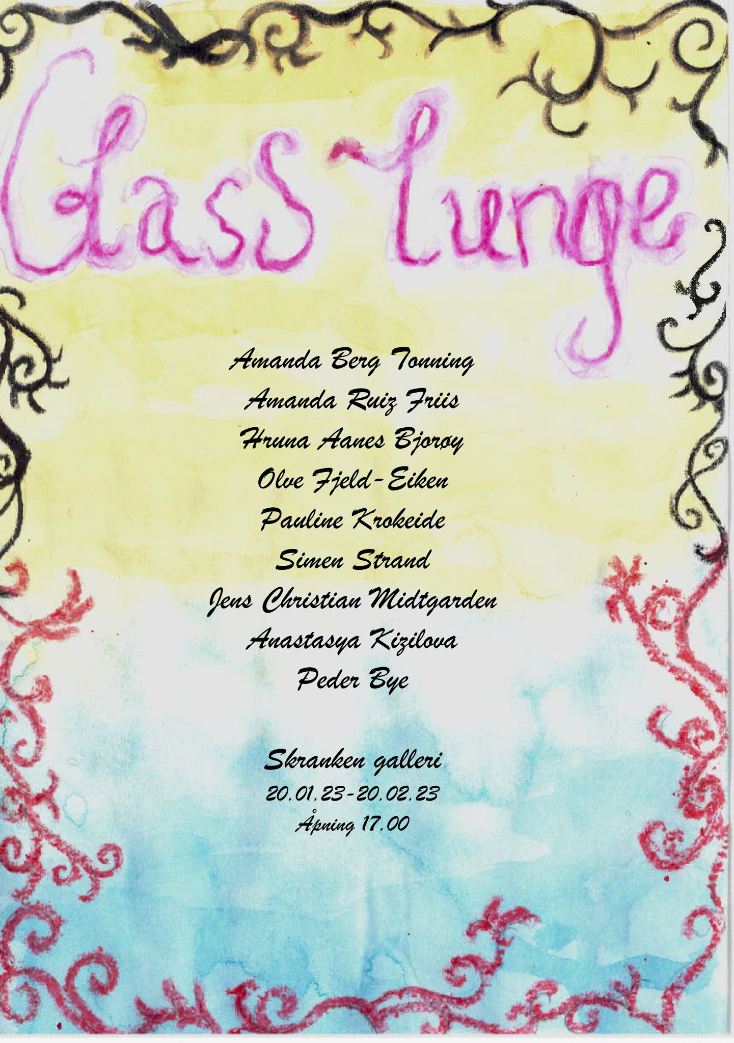 Glass Lunge - Oslo National Academy of the Arts